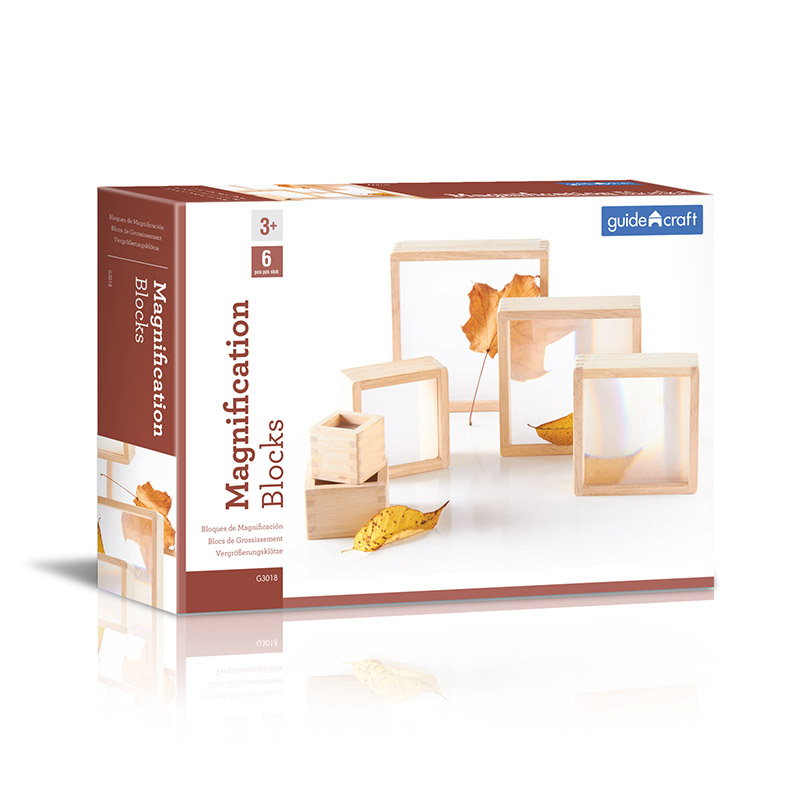 Magnification Blocks, nagyitó tömbök, Guidecraft – Kreatoys.hu